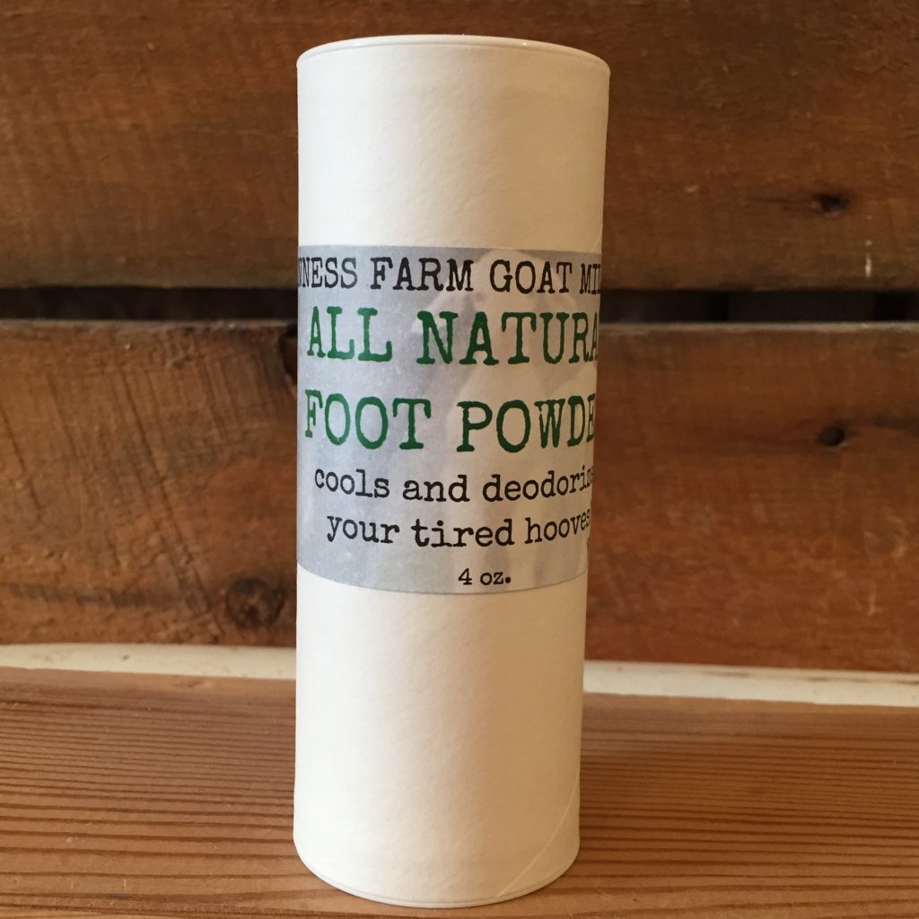 All Natural Foot Powder - Jenness Farm Blog